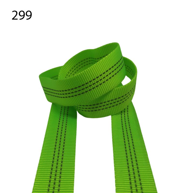 Gurtband Schlauch mit reflektierender Ziernaht 25mm - Diverse Farben